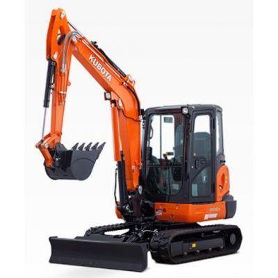 Minibagger 5,7-Tonnen Kubota - Euroanhänger